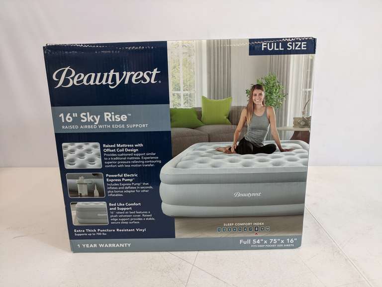 Beauty Rest Sky Rise - 16", Full Size - Dutch Goat