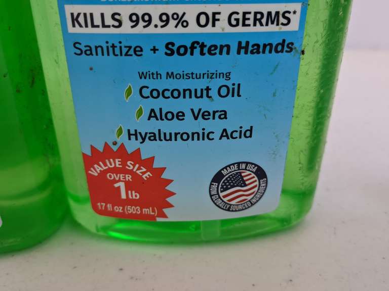 Lot of 4 Handvana Hand Sanitizer - each 17 fl oz - Dutch Goat
