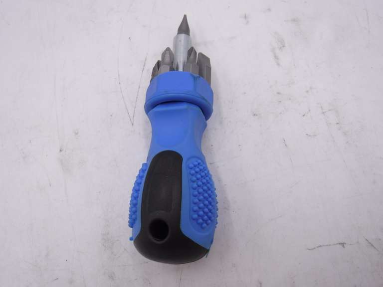 Lot Of 2 Magnetic Screwdrivers, 3 Phillips Head & 4 Flat Heads, 7-In ...