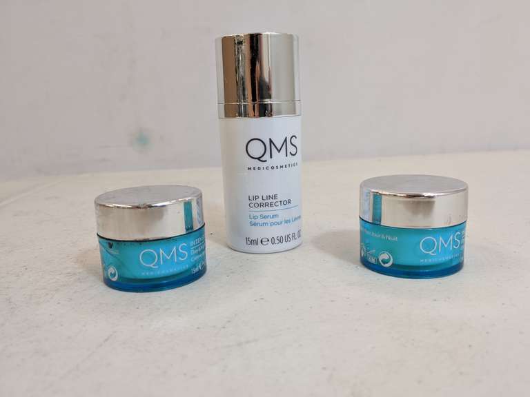 Assortment of 3 QMS Products - Lip Line Corrector and Intensive Eye ...