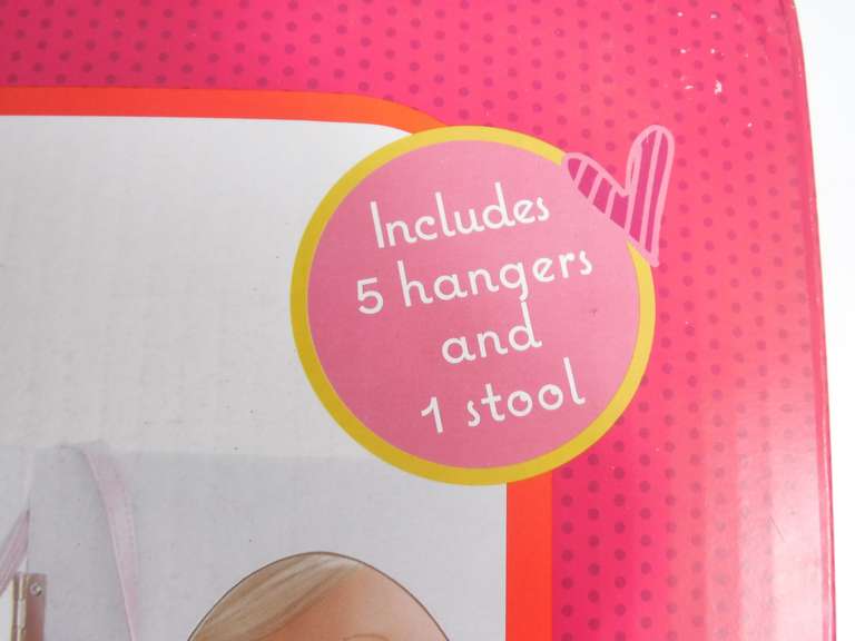 Our Generation Wooden Wardrobe - Closet For 18" Dolls - Dutch Goat