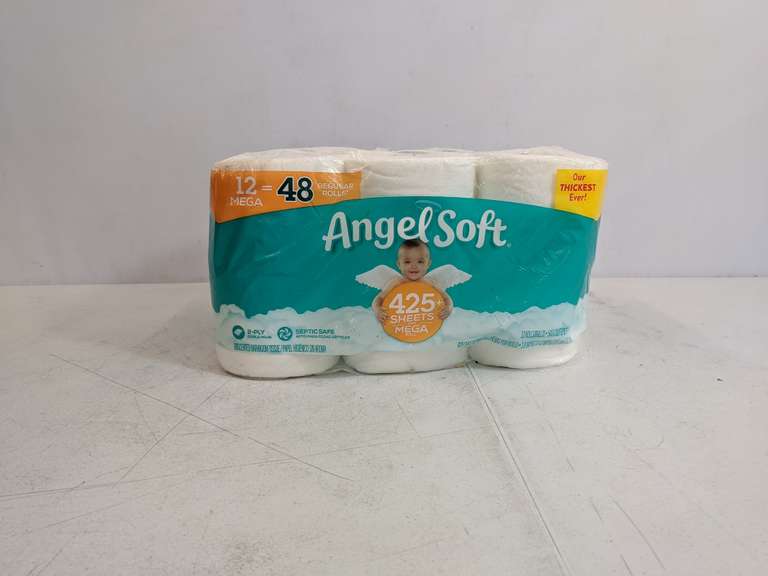Angel Soft Tissue Paper - 12 Rolls - Dutch Goat