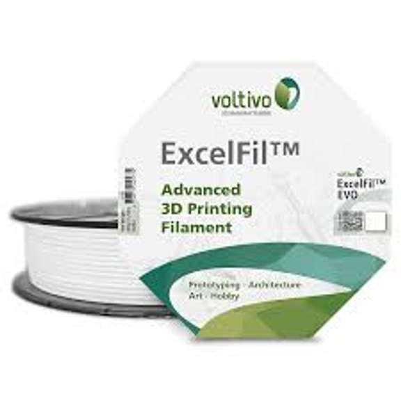 Voltivo ExcelFil EVO Snow White 2.85mm 3D Printing Filament (0.8kg/1 ...
