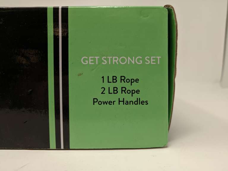 Crossrope Fitness Kit - Comes with 1LB Rope, 2LB Rope, and Power ...
