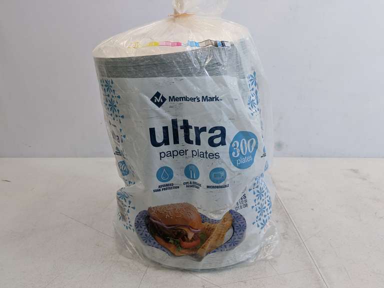 Member's Mark Ultra Paper Plates - 300 Total Plates - Dutch Goat