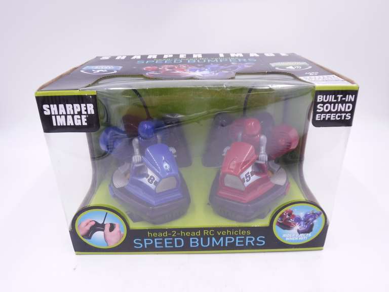 Sharper Image Remote Control Speed Bumper Vehicles - 2 Pack - Dutch Goat