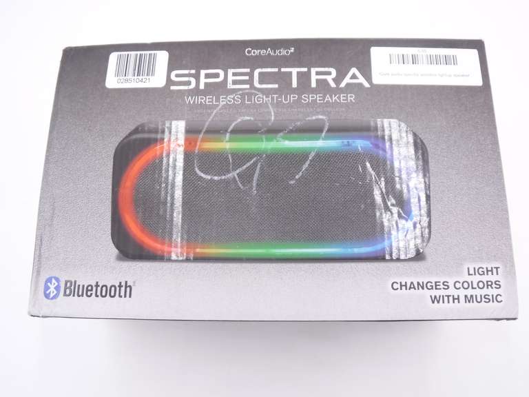 Core Audio Spectra Wireless Light Up Speaker - Dutch Goat