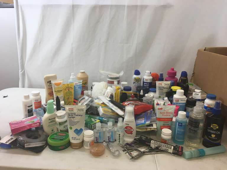 Assortment of 120+ - Items from Hand Sanitizer To Sunscreen - Dutch Goat