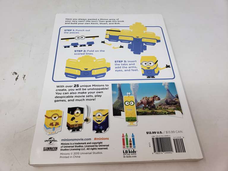 Build You Own Minions Punch out Activity Book - Dutch Goat
