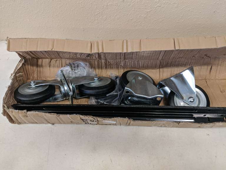 Caster Wheels w/Brackets - Dutch Goat