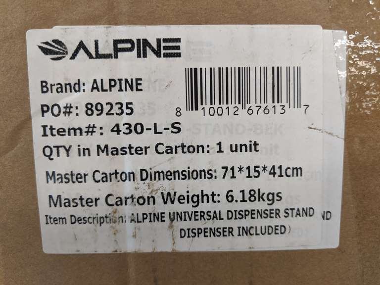 Alpine Universal Dispenser Stand & Dispenser - Dutch Goat