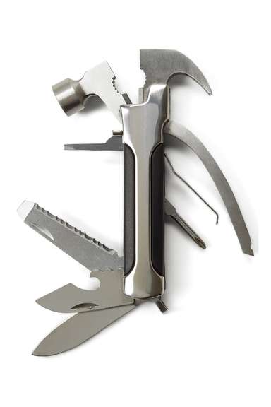 Brookstone 10-IN-1 Hammer Multi-Tool, Inlcudes Hammer, Wire Cutter ...
