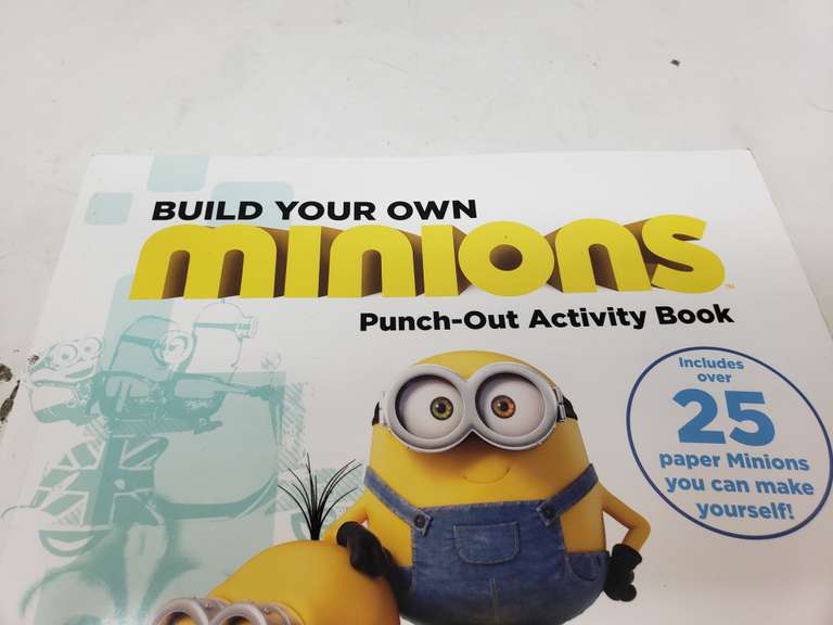 Build You Own Minions Punch out Activity Book - Dutch Goat