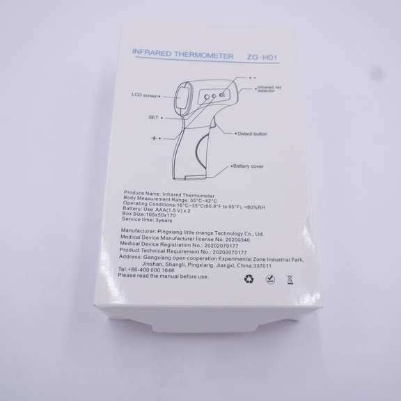 Non-Contact Medical Infrared Thermometer Model C01 - Dutch Goat