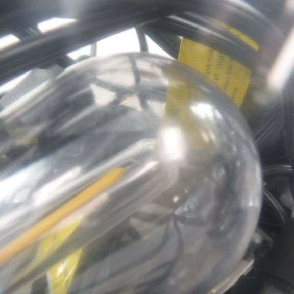 LED Outdoor String Lights, 48-Feet With 2W Edison Vintage Plastic Bulbs ...