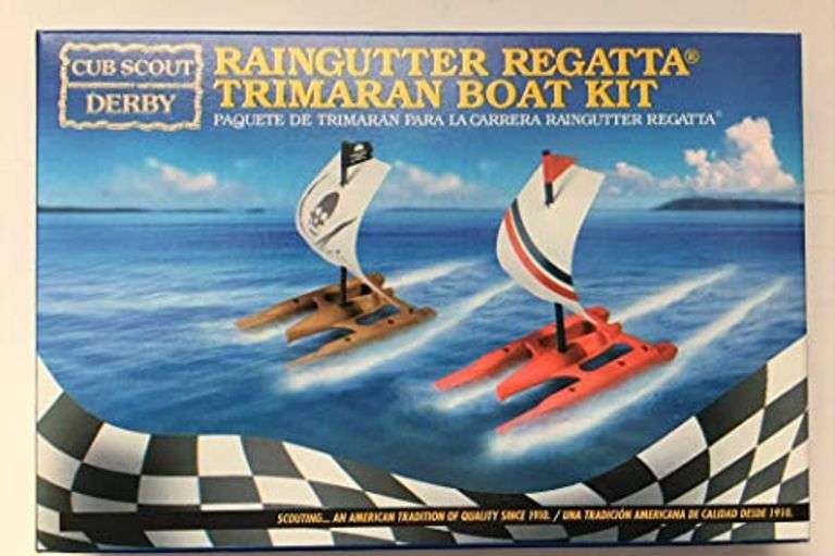 Lot Of 10: Cub Scout Derby: Raingutter Regatta Trimaran Boat Kit ...