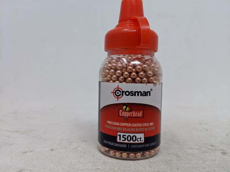Crosman Copperhead Precision Copper Coated Steel BBs - 1500ct - Dutch Goat