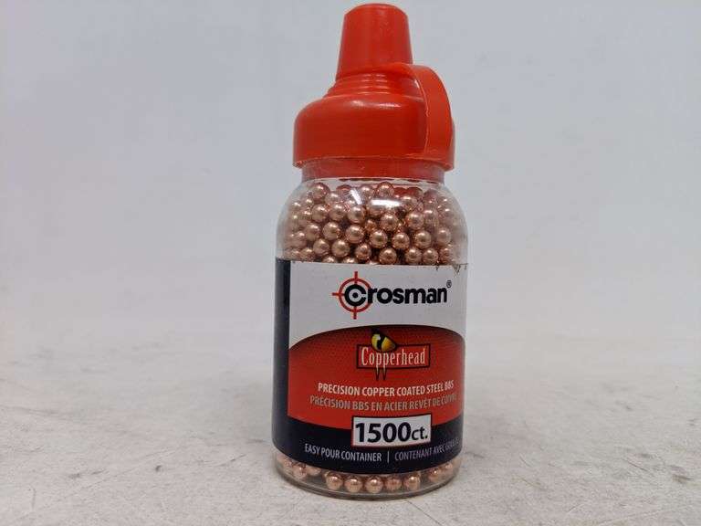 Crosman Copperhead Precision Copper Coated Steel BBs - 1500ct - Dutch Goat