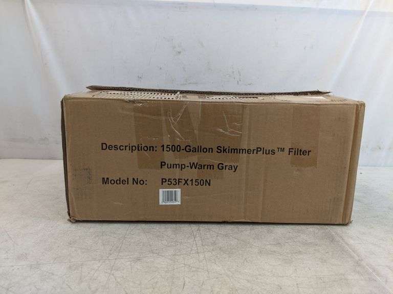 Polygroup Summer Waves 1500-Gallon Skimmer Plus Filter Pump - Dutch Goat