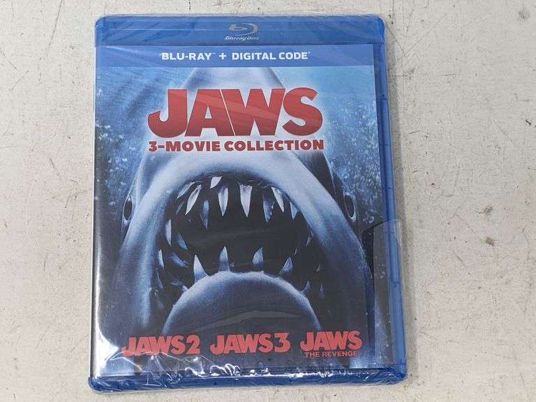 Blu Ray DVD Jaws 3 Movie Collection - Jaws, Jaws 2 & Jaws 3 - Dutch Goat
