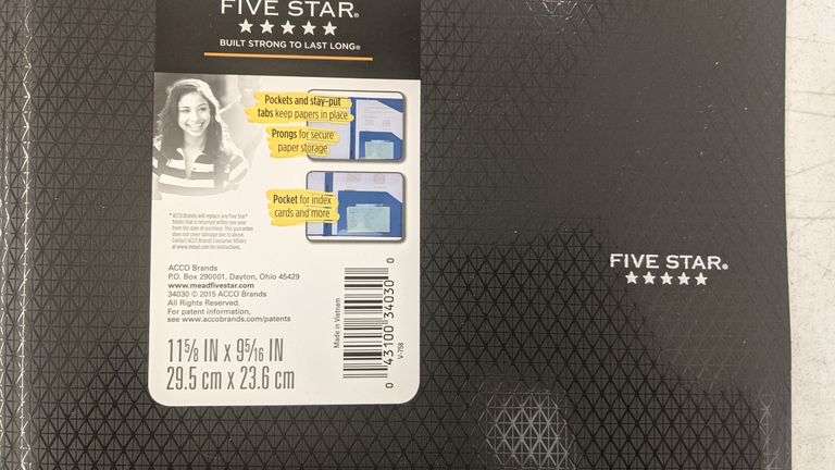 Five Star Folders In All Colors - Dutch Goat