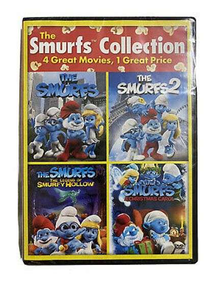 Lot 3 The Smurfs Collection - The Smurfs, The Smurfs 2, The Smurfs The ...