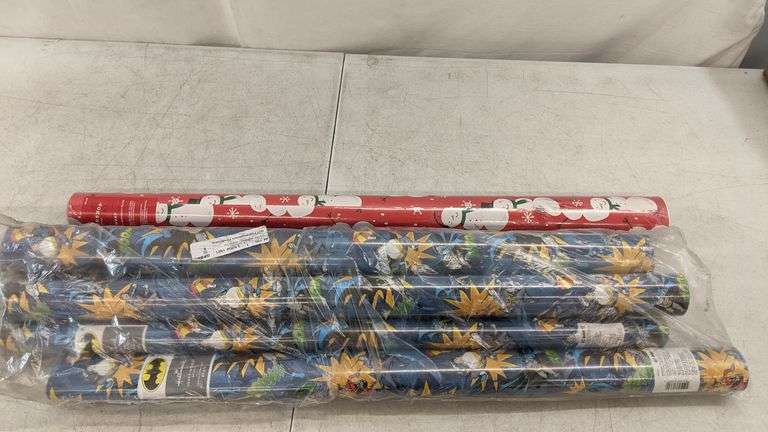 Assortment of 8 - Gift Wrapping Paper Rolls - Dutch Goat