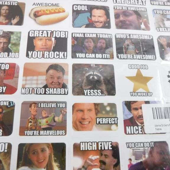 200 Pack Meme Stickers/Meme Reward Stickers For Teachers/Parents No ...