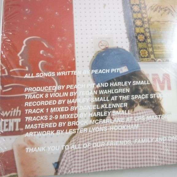 Peach Pit Being So Normal Vinyl Record - Canadian Indie Band - Dutch Goat