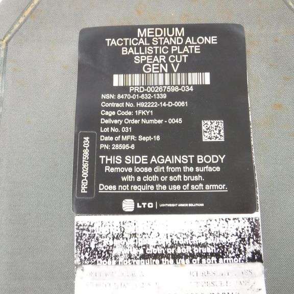 Lockheed Martin: Lightweight Armor Solutions Medium Tactical Stand ...