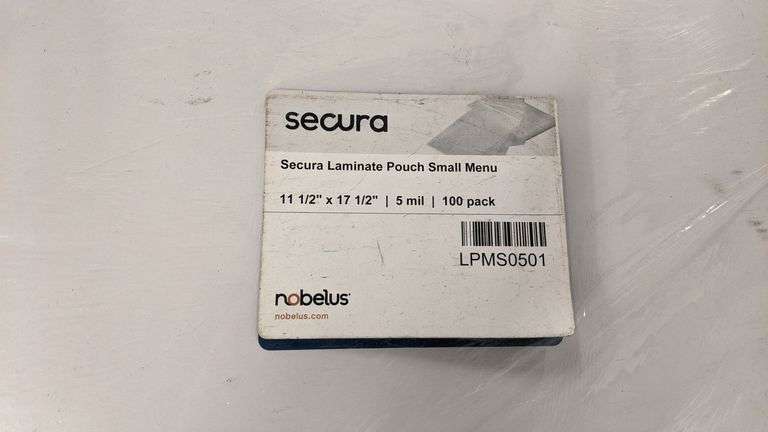 Secura Laminate Pouch Small Menu - Dutch Goat