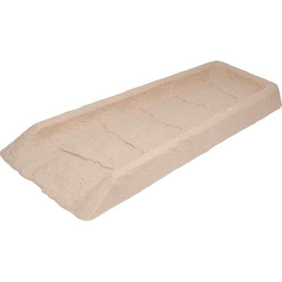 Lot Of 2: EMSCO Gutter Natural Splash Guard Block Sand - Dutch Goat