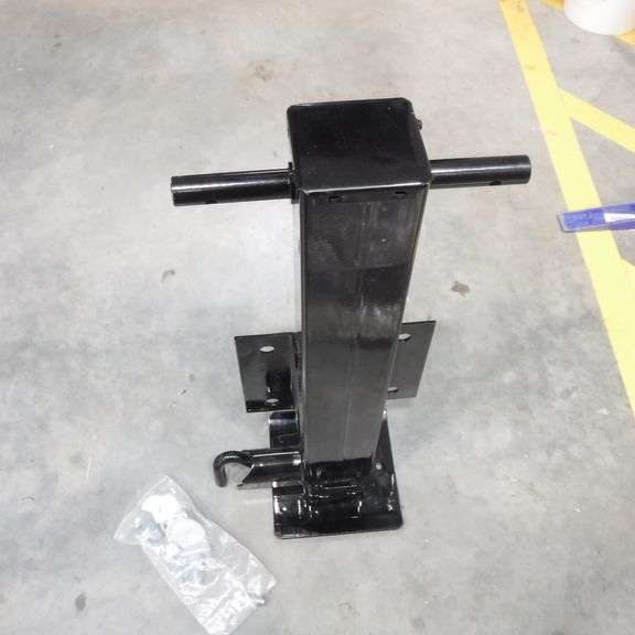 Pro Series 10,000 lb Drop Leg Trailer Jack With Spring Return - Heavy ...