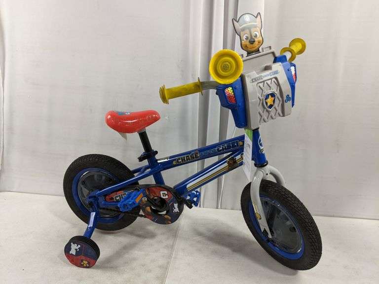 Nickelodeon's PAW Patrol: Chase Bicycle, 12-inch wheels, ages 2 - 4, Blue, Preschool Kids Bike ...