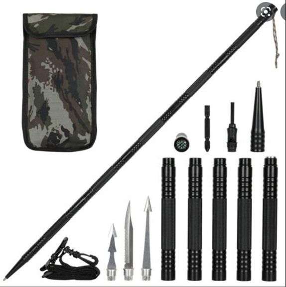 Tactical Walking/Camping Stick - Dutch Goat