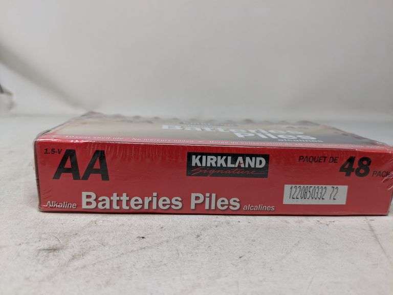 Kirkland Signature Alkaline Batteries Pack - 48 Pack, AA - Dutch Goat