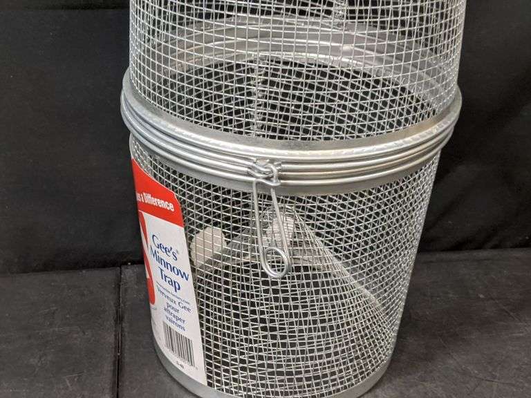 Galvanized Minnow Traps Gee's Minnow Traps - Galvanized Steel, 5-Pack ...