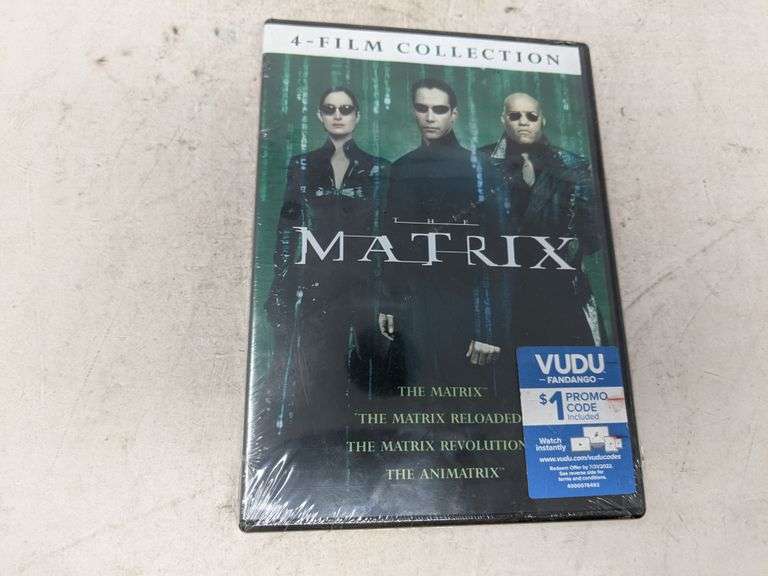 Matrix 4-Film Collection DVD Pack - Assorted Ratings - Dutch Goat