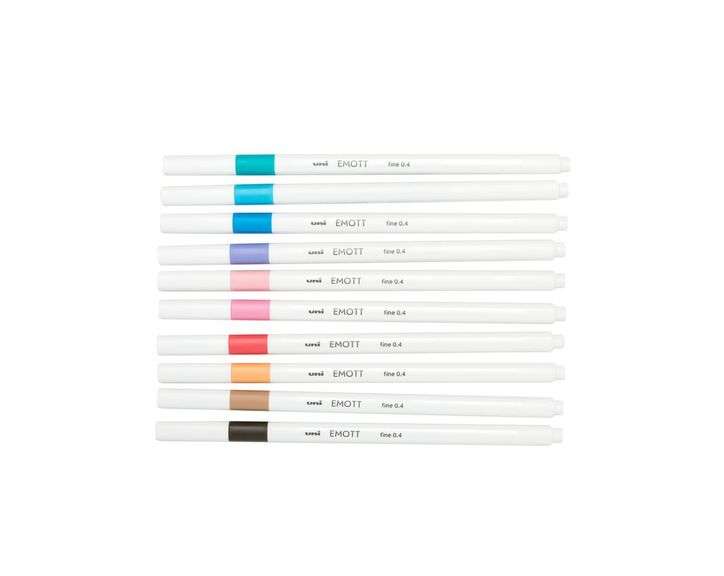 Emott Ever Fine Color Liner, 10 Colors - Dutch Goat