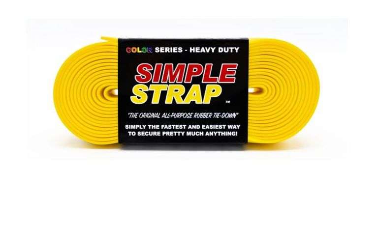 Simple Strap 3MM Heavy Duty, Black, 20' - Dutch Goat