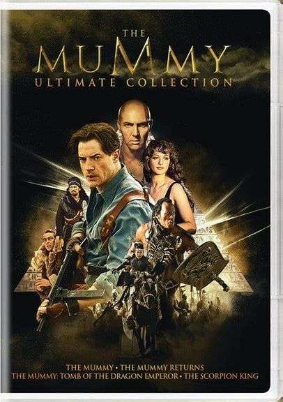 The Mummy Ultimate Collection DVD Pack - Rated PG13 - Dutch Goat