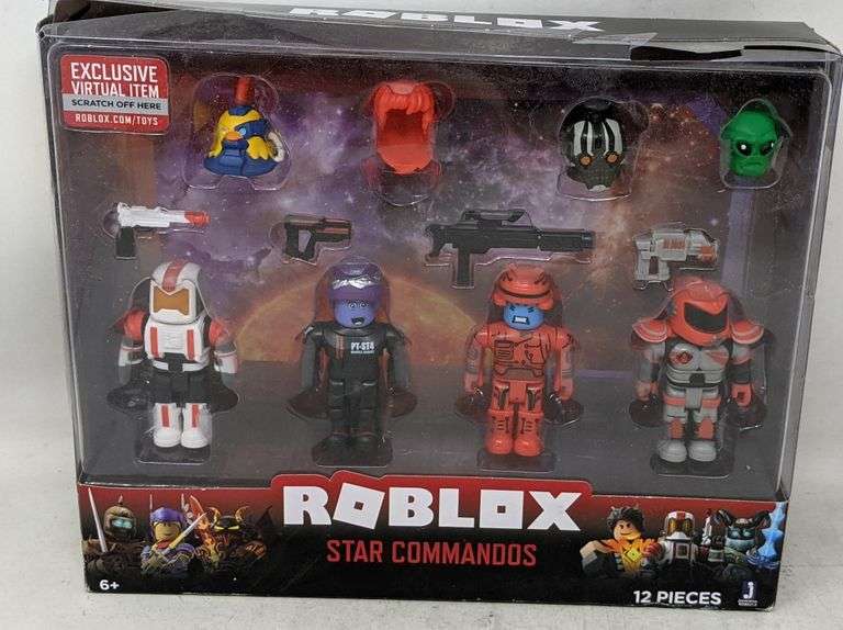 Roblox Star Commandos Figures - 12 Pieces - Dutch Goat