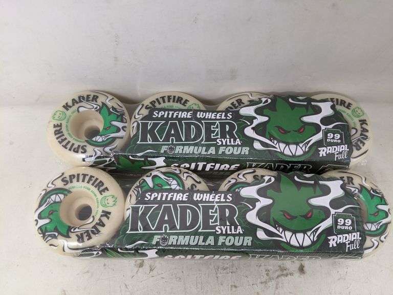 Lot Of 2 Spitfire Wheels Kader Sylla Formula Four - Dutch Goat