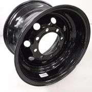 Bart Wheels 413-5008 Super Trucker Black Wheel Rim, 15" x 10", 8 x 6.5 ...