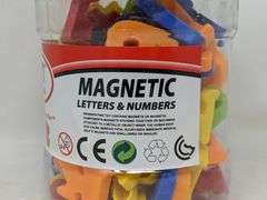 Lot of 4 - First Classroom, Magnetic Letters & Numbers, 78 Pieces In ...