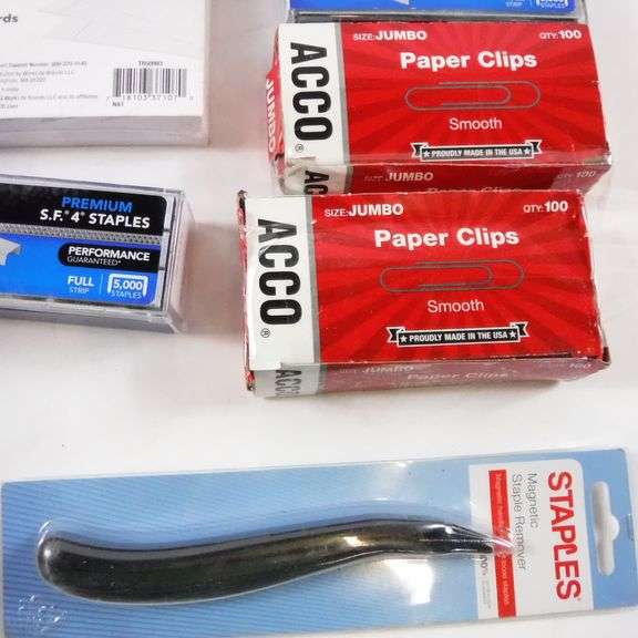 Assortment Of Office: 1lb Bag Of Rubber Bands, 2 Packs Jumbo Paper ...