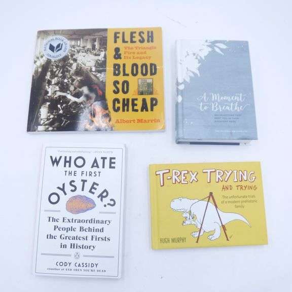 Assortment Of Books, 'Flesh & Blood So Cheap: The Triangle Fire And Its ...