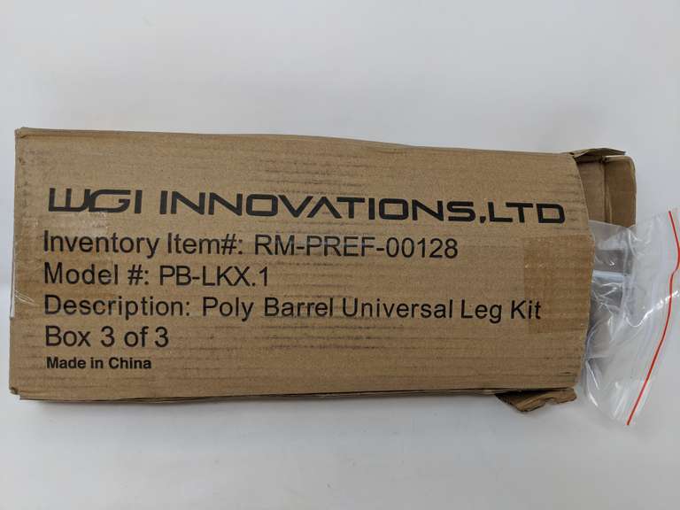 Poly Barrel Universal Leg Kit - Dutch Goat