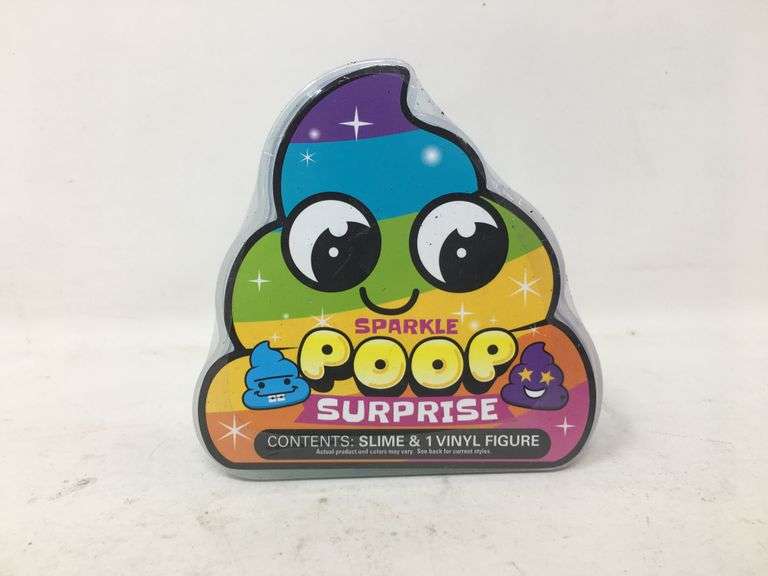 Lot of 9 Sparkle Poop Surprise Slime & Vinyl Figures - Dutch Goat