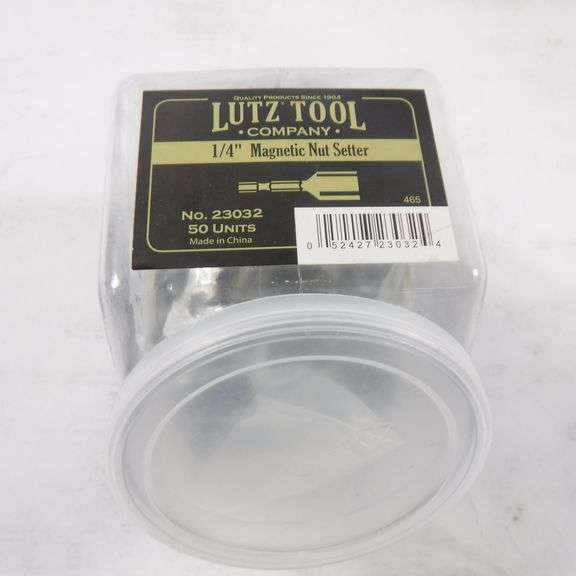 Lutz Tool Company 1/4" Magnetic Nut Setter 50pc - Dutch Goat